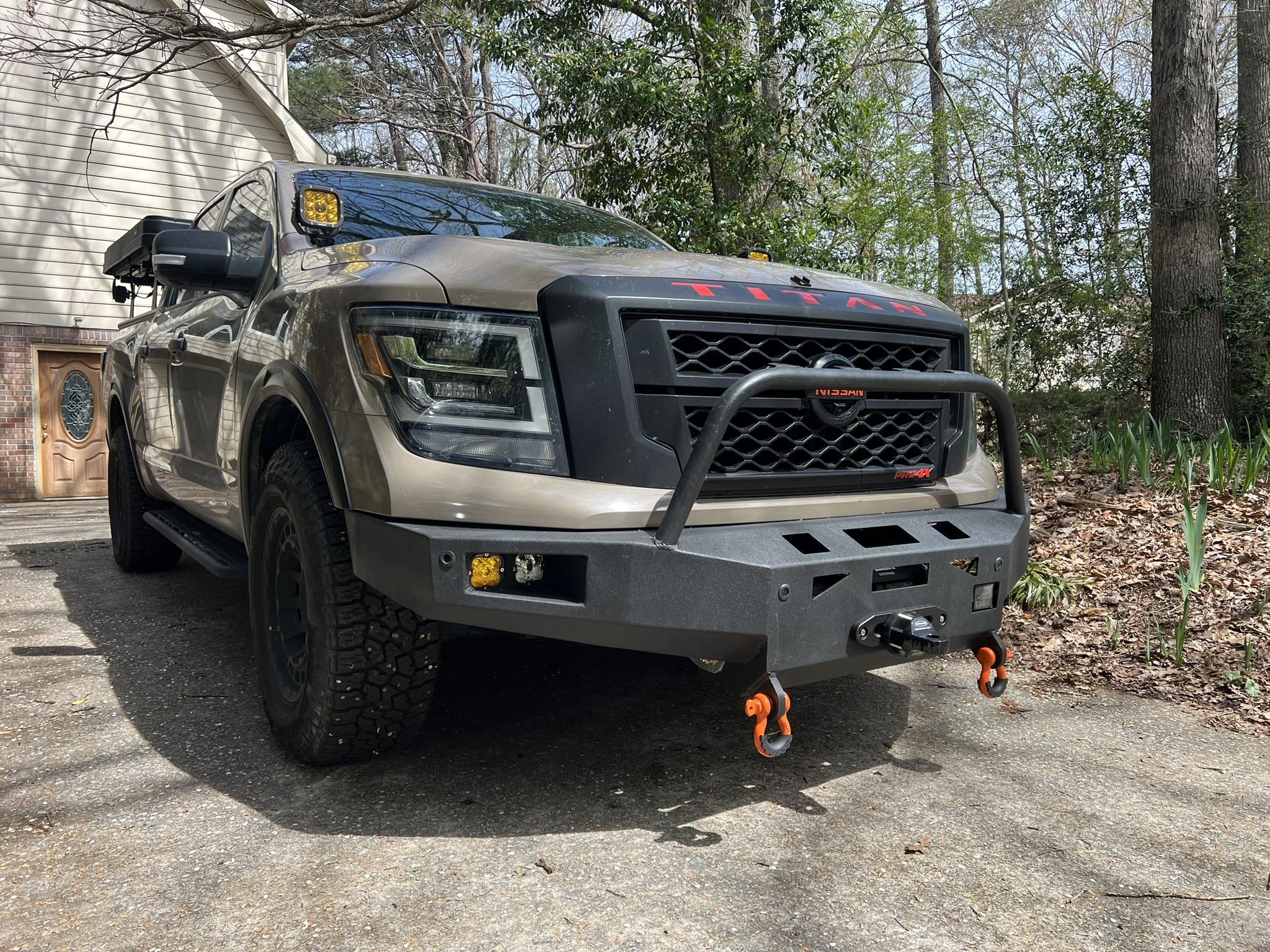 Nissan Titan & Titan XD Low Profile Front Bumper 2016 - Present ...
