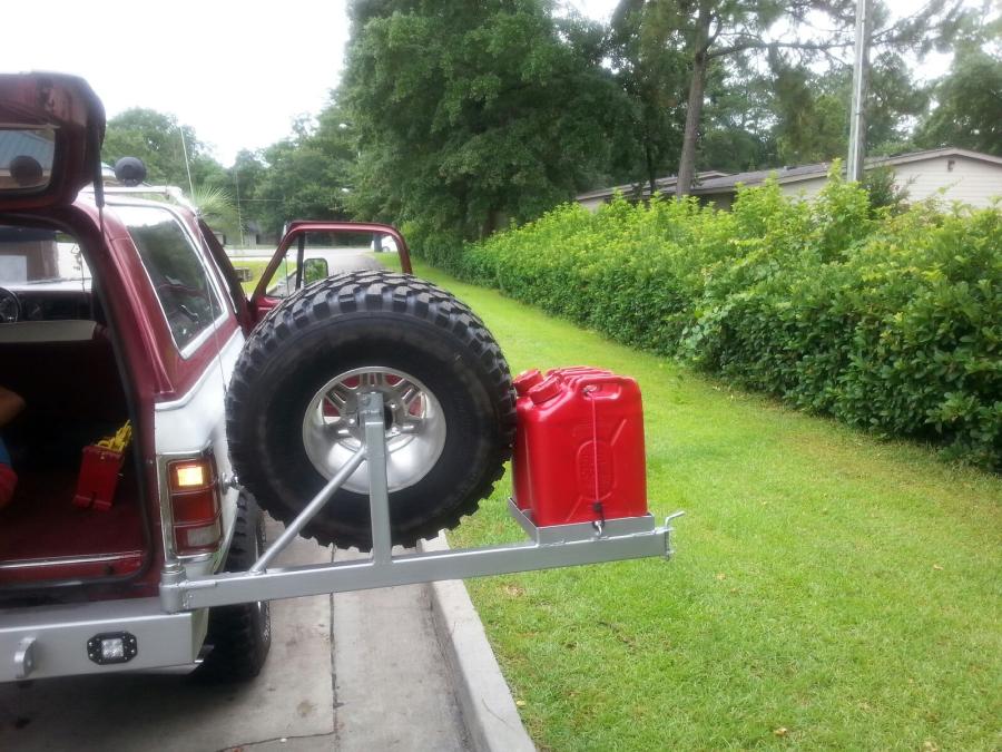 Dodge RamCharger 1974-1996 Rear Bumper: Hammerhead Fab